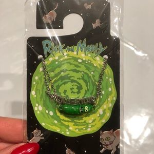 adult swim | Jewelry | Rick Andmorty Pickle Rick Necklace New | Poshmark
